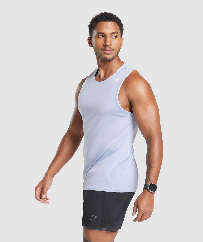 Gymshark Arrival Tank - Silver Lilac | Gymshark