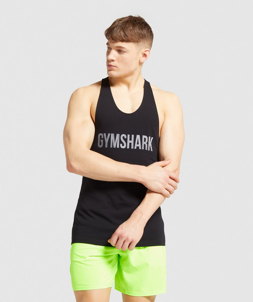 Gymshark Apex Stringer - Black | Gymshark