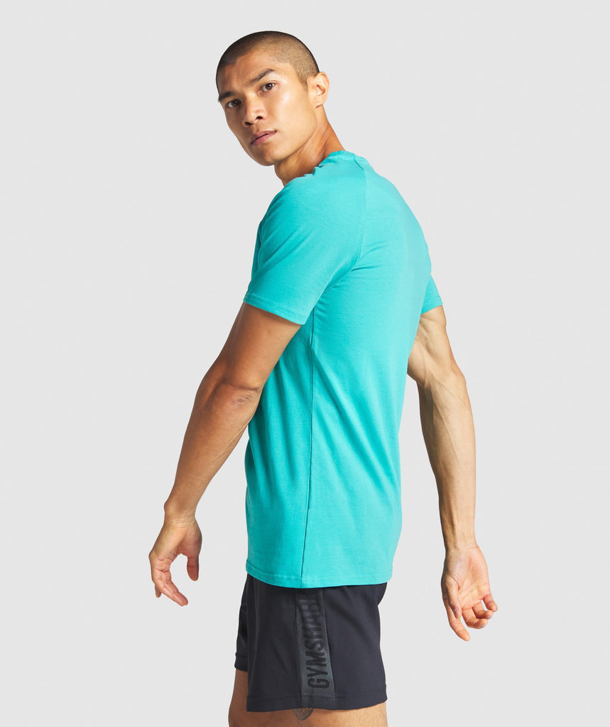 Gymshark Apollo T-Shirt - Teal | Gymshark