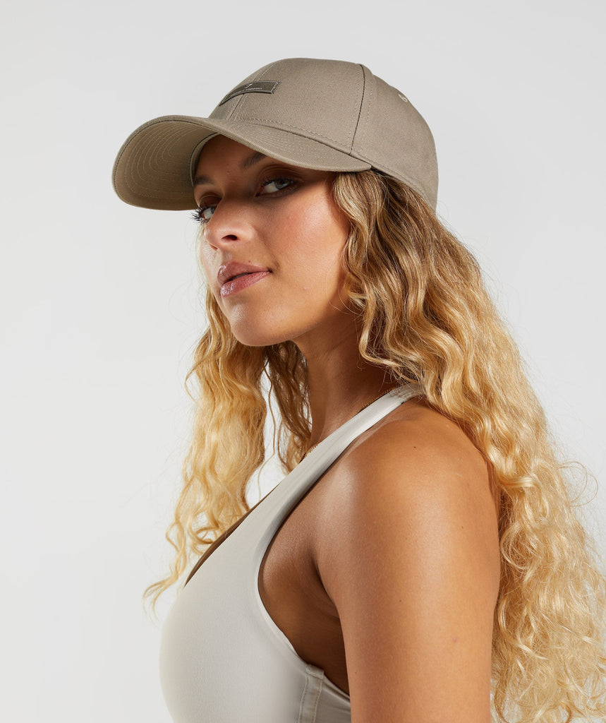 Gymshark Whitney Cap - Cement Brown | Gymshark