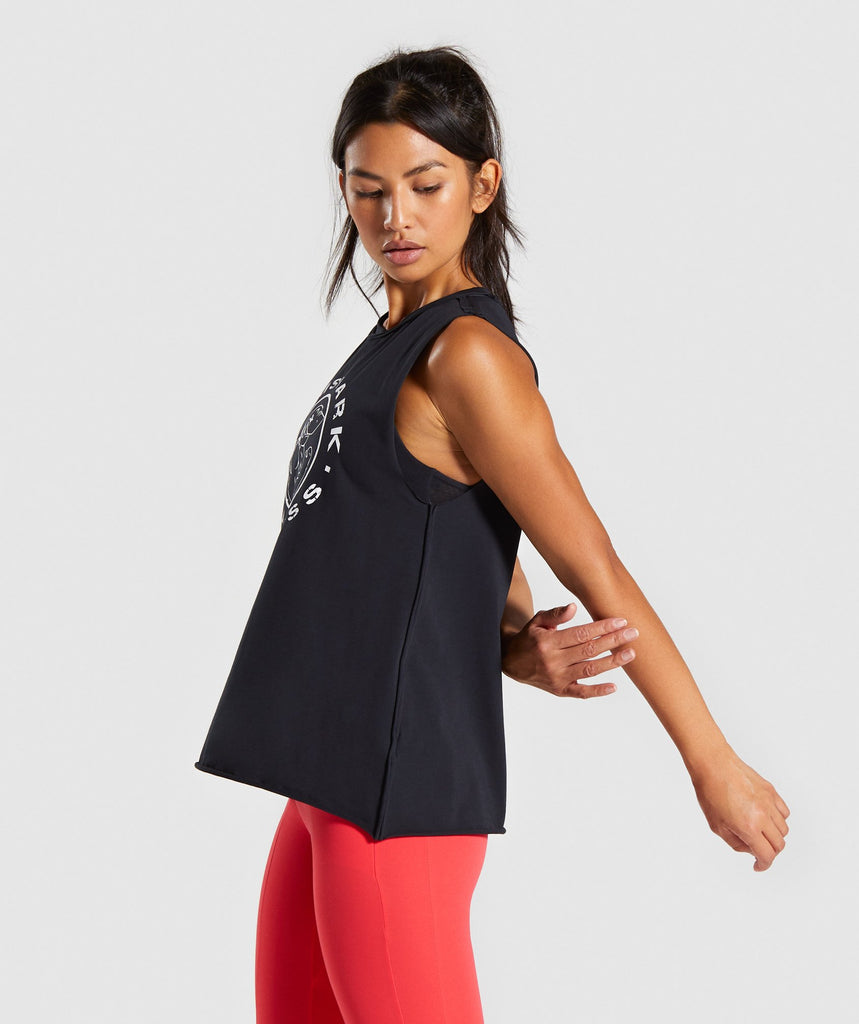 Gymshark Legacy Fitness Tank - Black | Gymshark