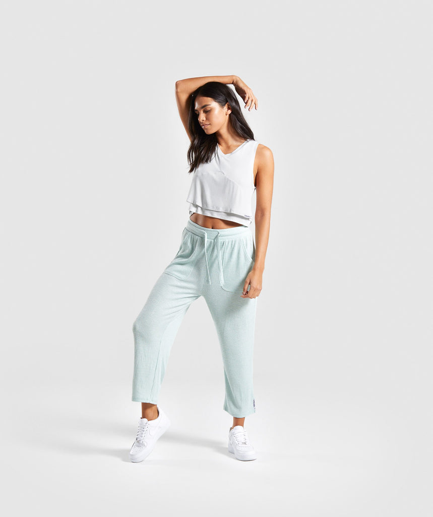 Gymshark Relaxed Crop Top - Light Grey | Gymshark